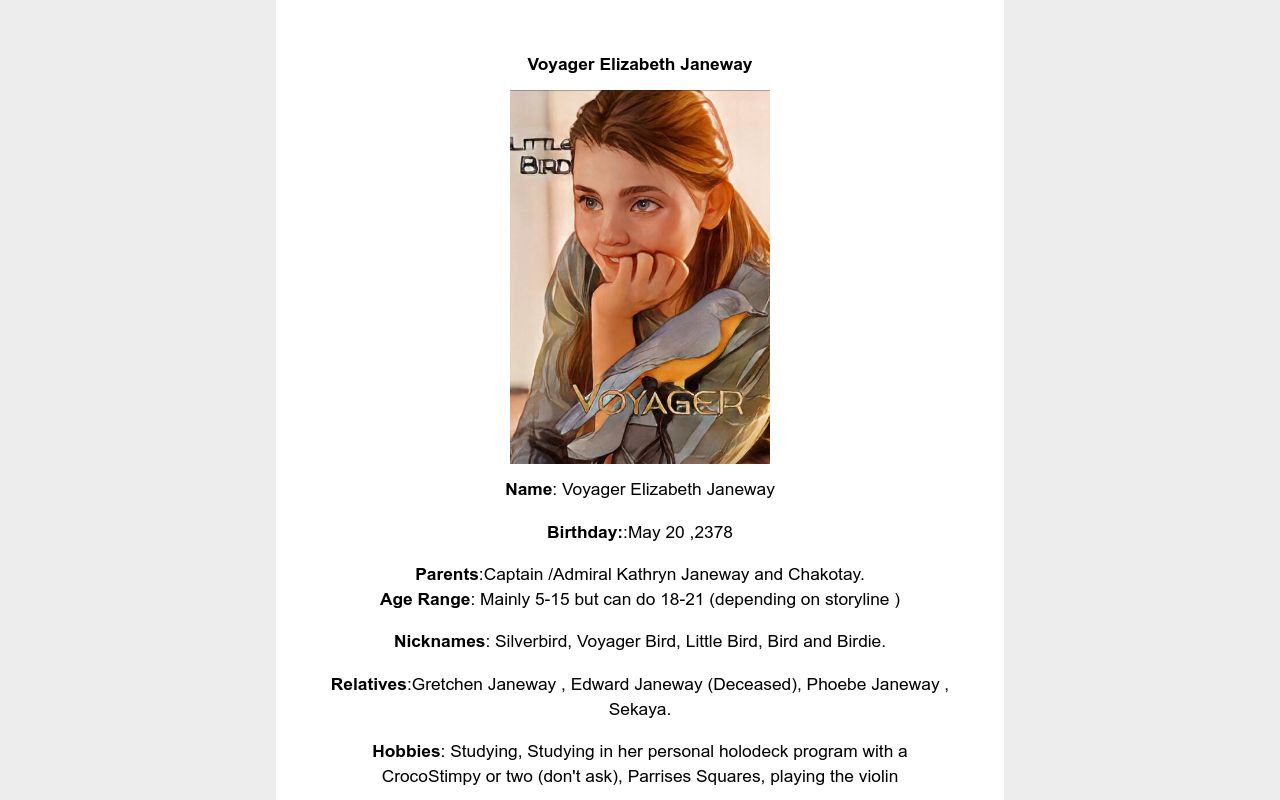 Voyager Elizabeth Janeway